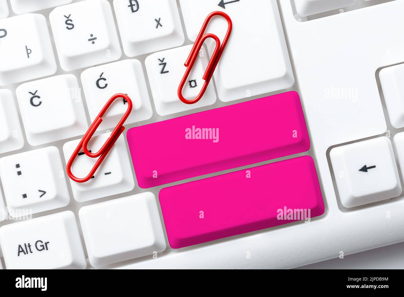 Computer Keyboard And Symbol.Information Medium For Communication Stock ...