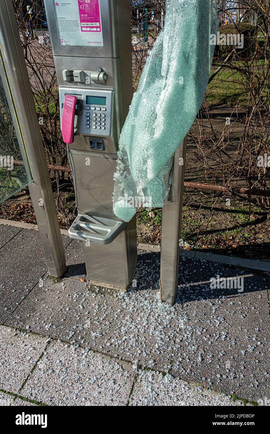 vandalism, telephone booth, damaged, vandalisms, telephone booths ...