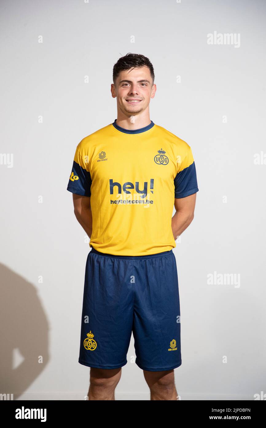 Lier, Belgium, 17 August 2022, Union's Dante Vanzeir poses for the ...