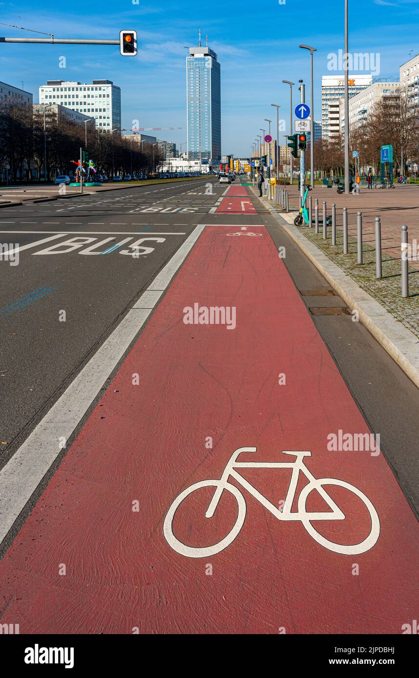 berlin, bike lane, bicycle lane, bus lane, bike lanes, bike path, cycle ...