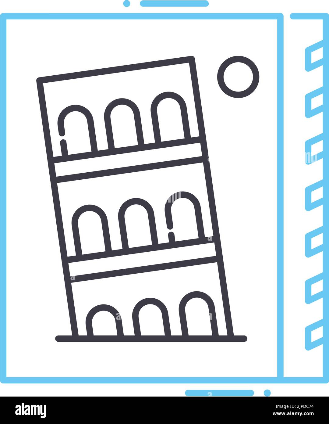 Pictures line icon Cut Out Stock Images & Pictures - Alamy