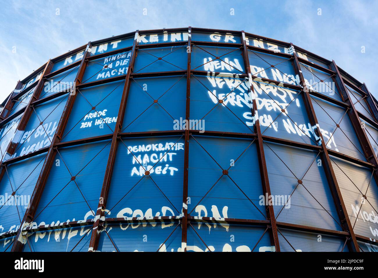 installation, the berlin wall, asisi panorama berlin, yadegar asisi ...