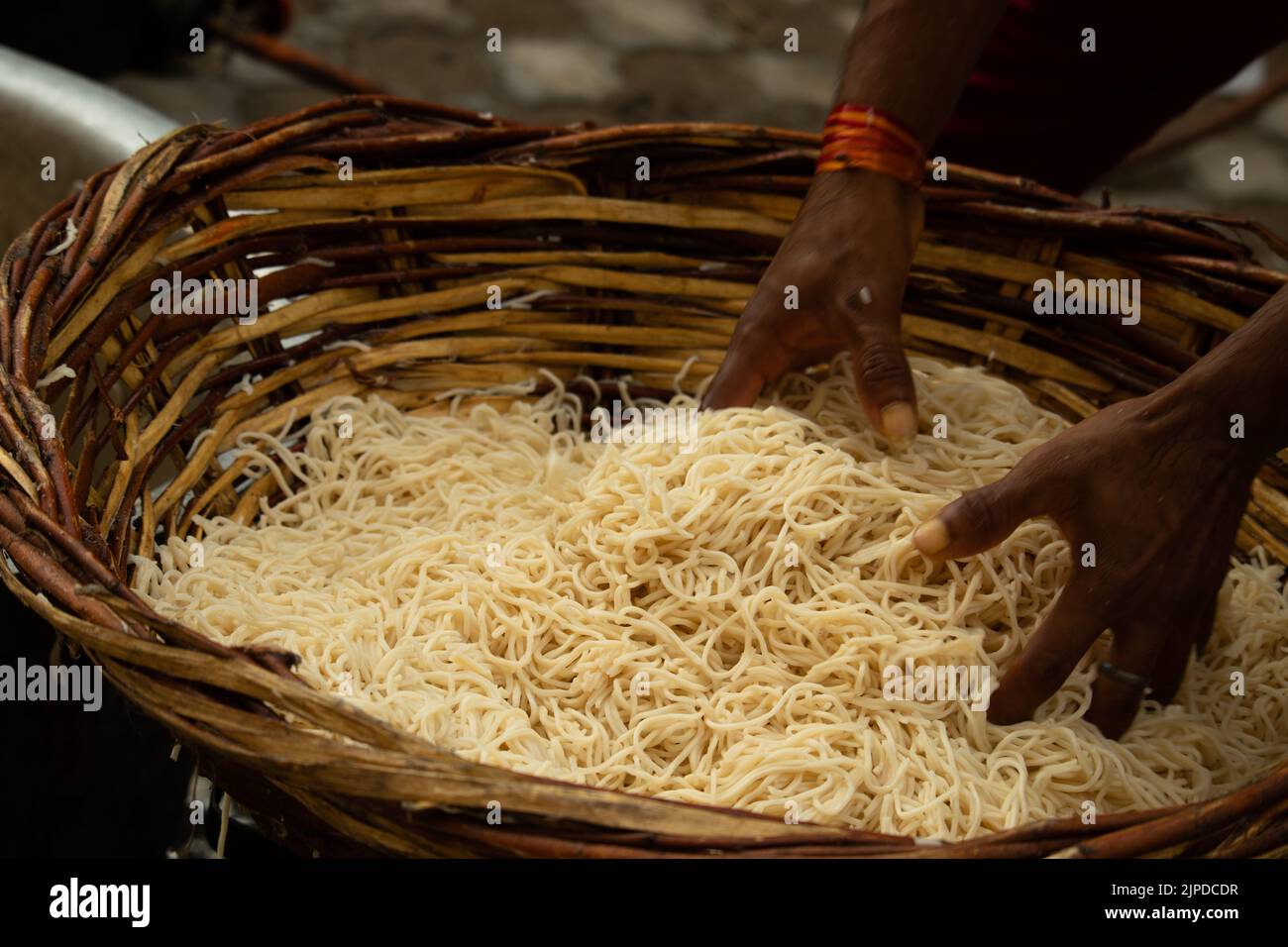 Chinese Schezwan Also Called Szechwan Veg Hakka Noodles Chowmin or ...