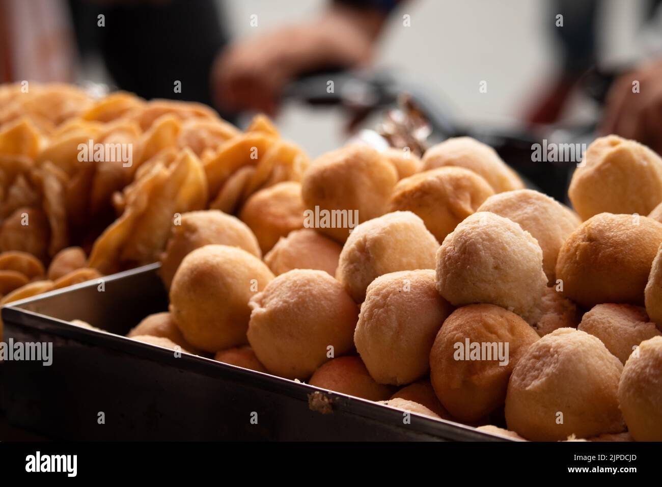 Soft Spongy Indian Chaat Dahi Bhalle Also Known As Doi Bora, Mosaru ...