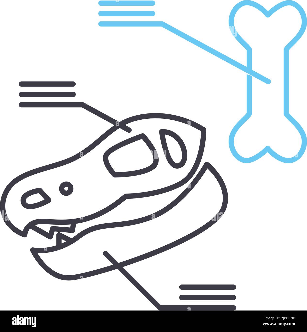 source study line icon, outline symbol, vector illustration, concept ...