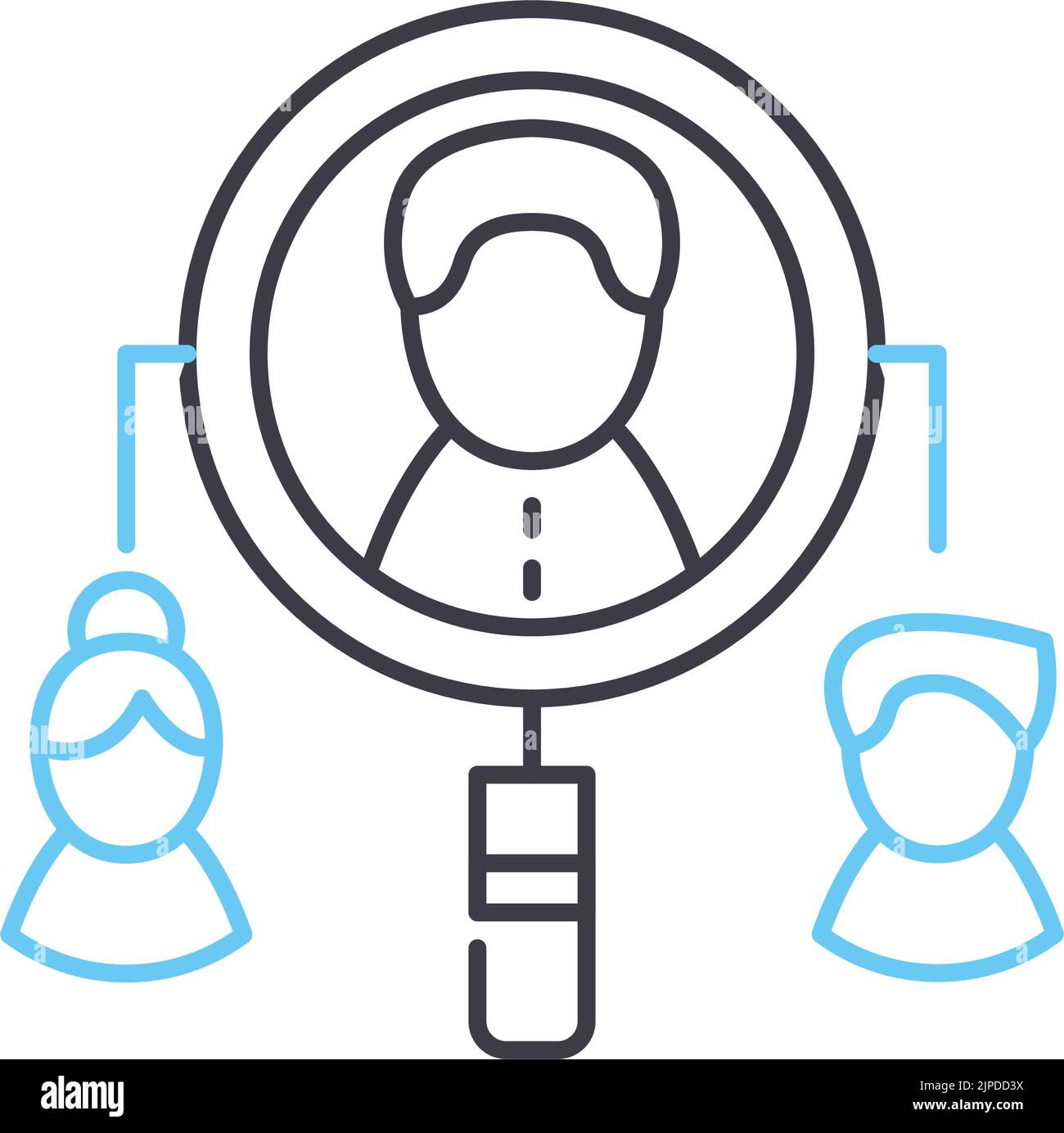 Recruiting app Stock Vector Images - Alamy