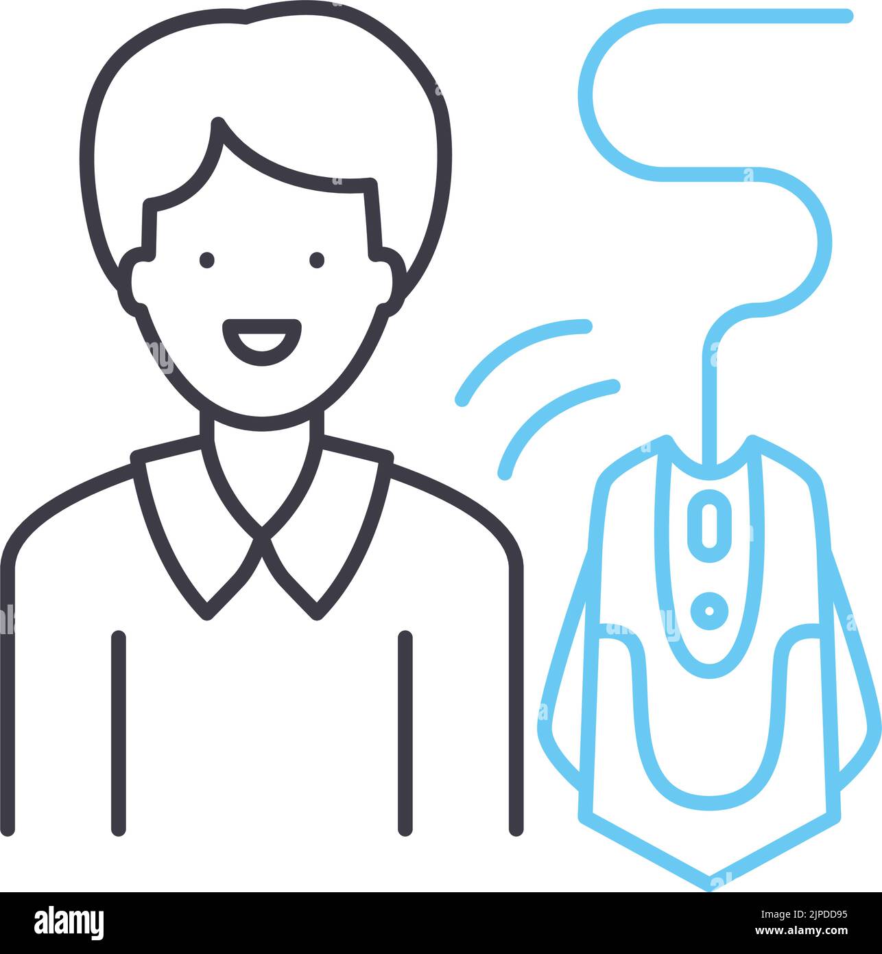 trainings line icon, outline symbol, vector illustration, concept sign ...