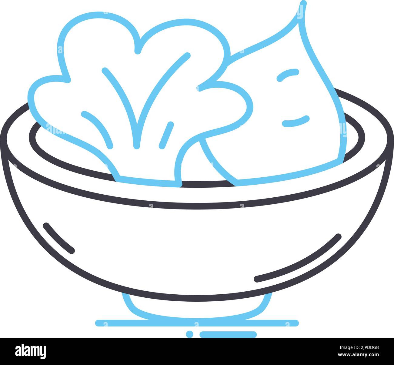 Healthy Meals And Diet Line Icon Outline Symbol Vector Illustration Concept Sign Stock Vector