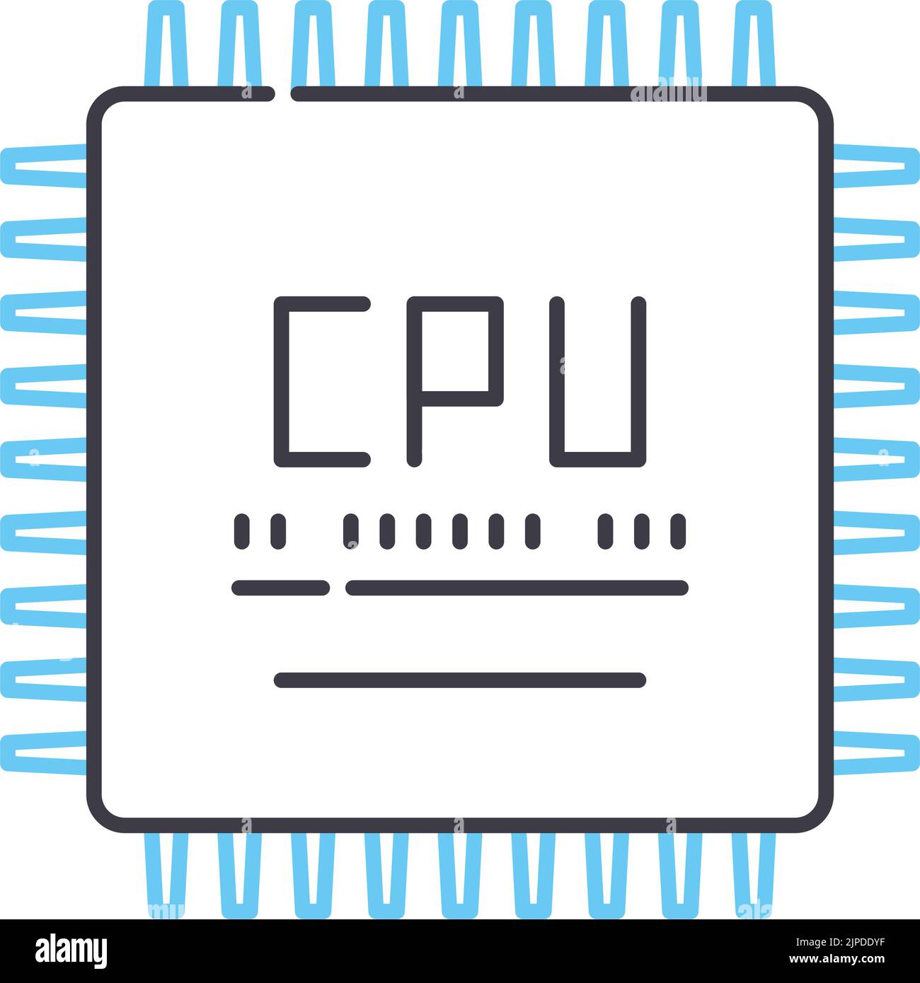 Cpu unit Stock Vector Images - Alamy