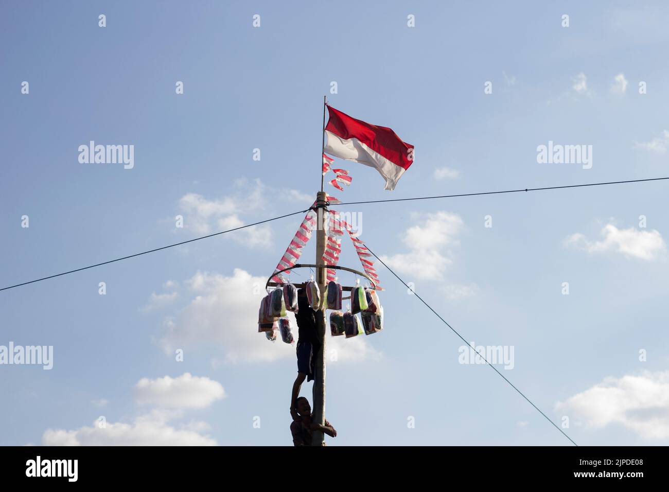 Palembang, South Sumatra, Indonesia. 17th Aug, 2022. People in the city ...