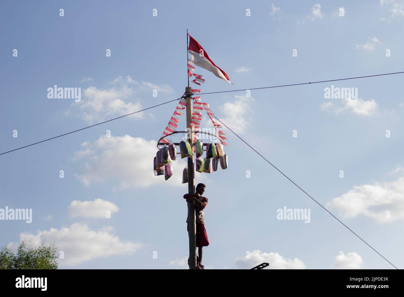 Palembang, South Sumatra, Indonesia. 17th Aug, 2022. People in the city ...