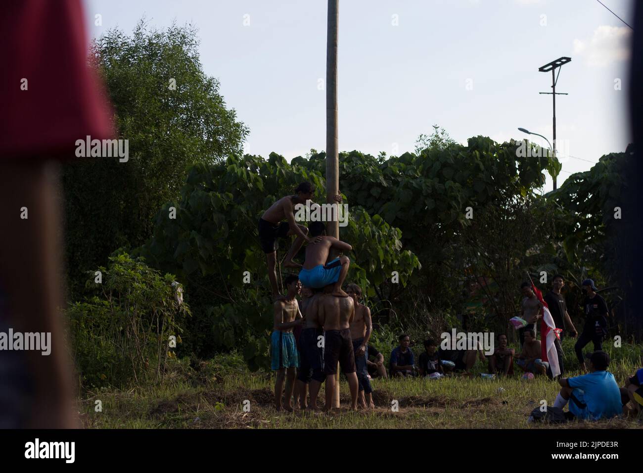 Palembang, South Sumatra, Indonesia. 17th Aug, 2022. People in the city ...