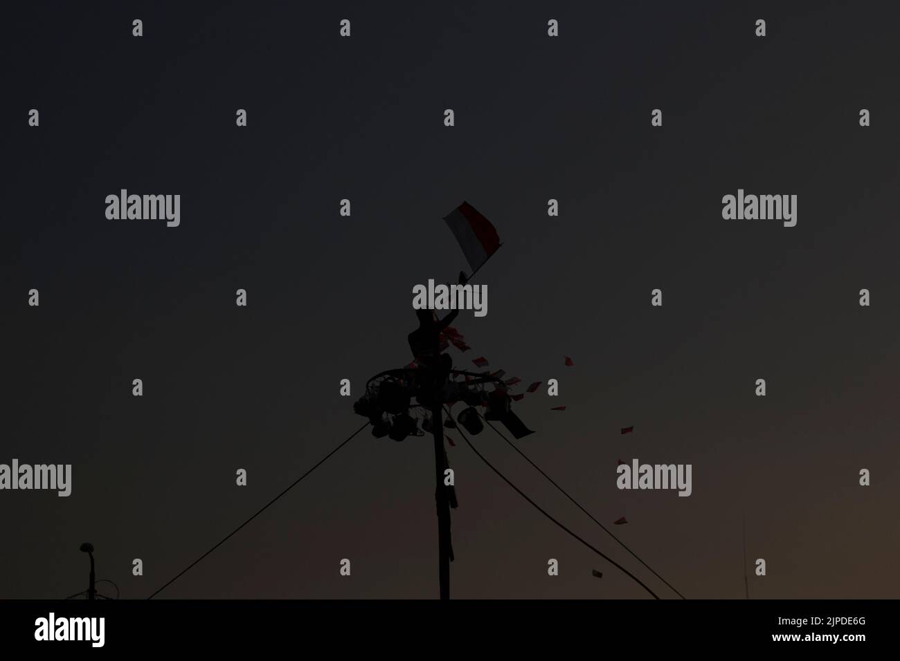 Palembang, South Sumatra, Indonesia. 17th Aug, 2022. People in the city ...