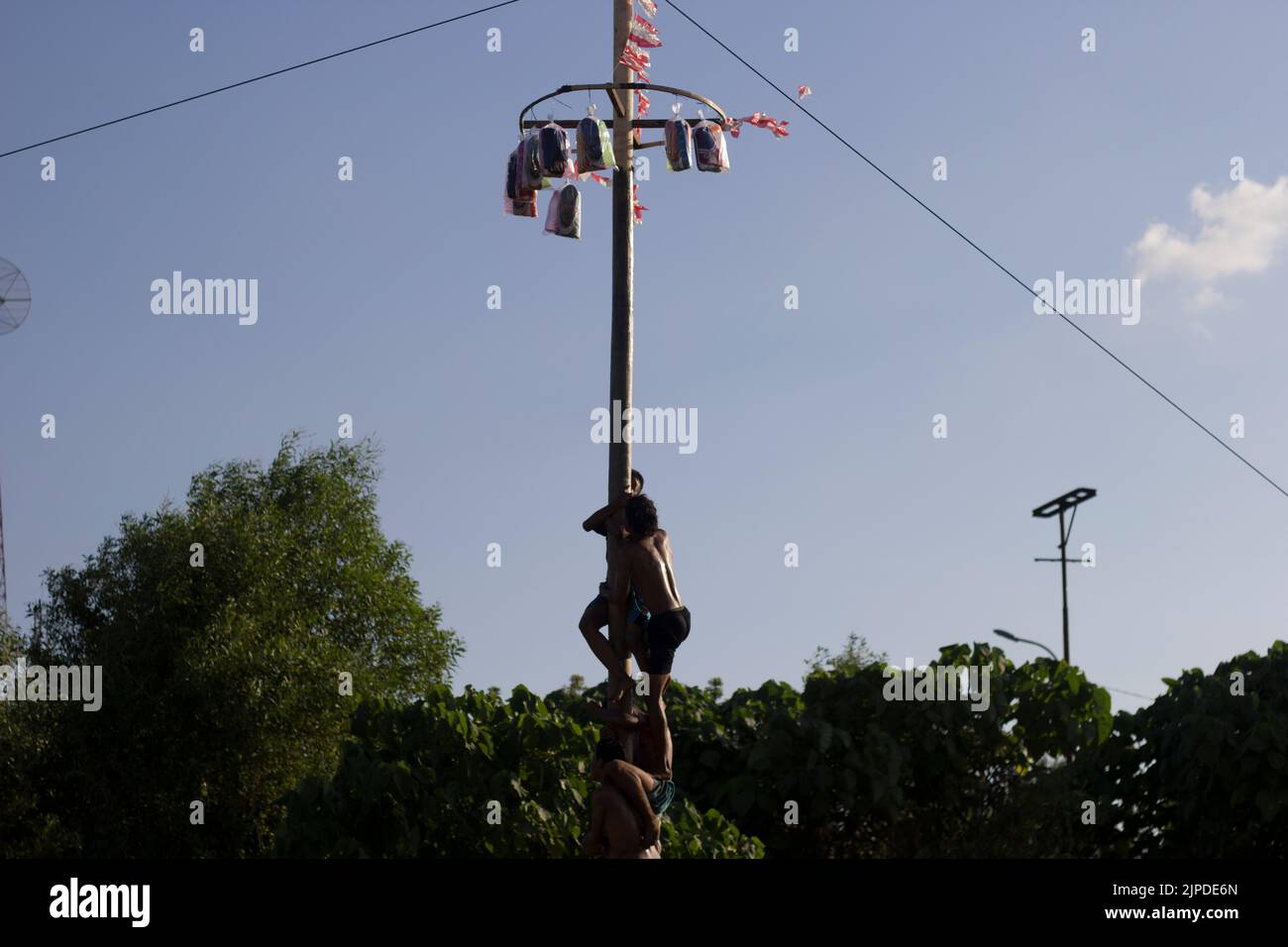 Palembang, South Sumatra, Indonesia. 17th Aug, 2022. People in the city ...
