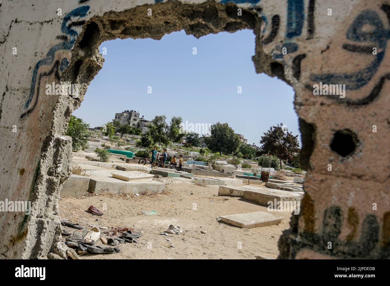 August 17, 2022, Gaza City, The Gaza Strip, Palestine: Israel has ...