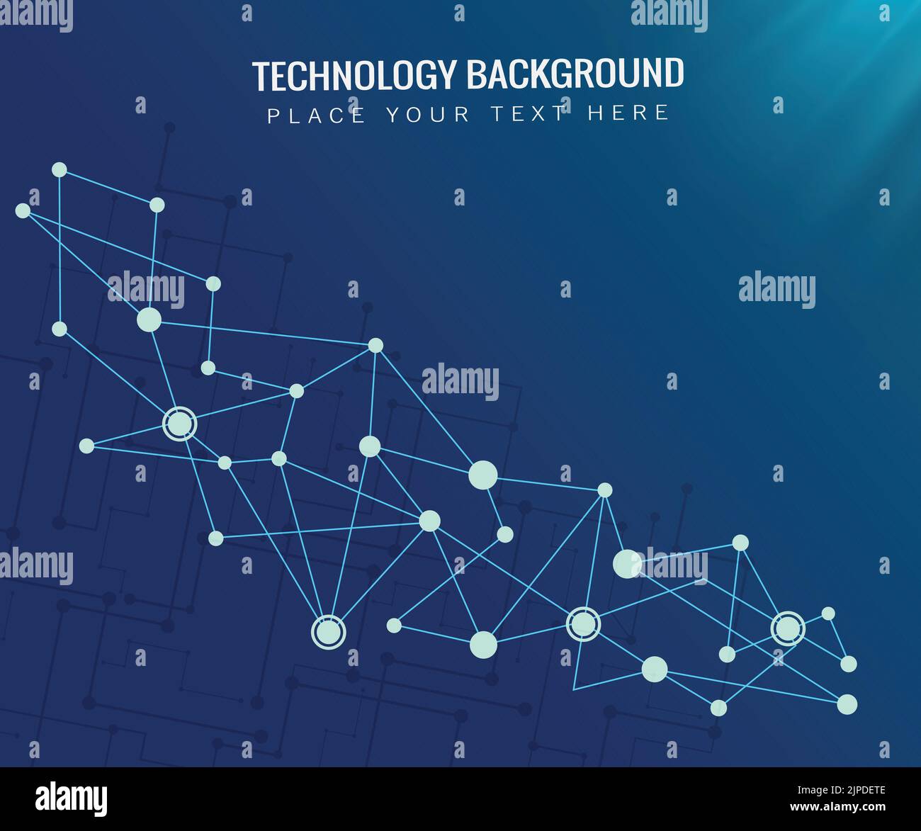 Abstract futuristic network. Vector illustration Stock Vector Image ...