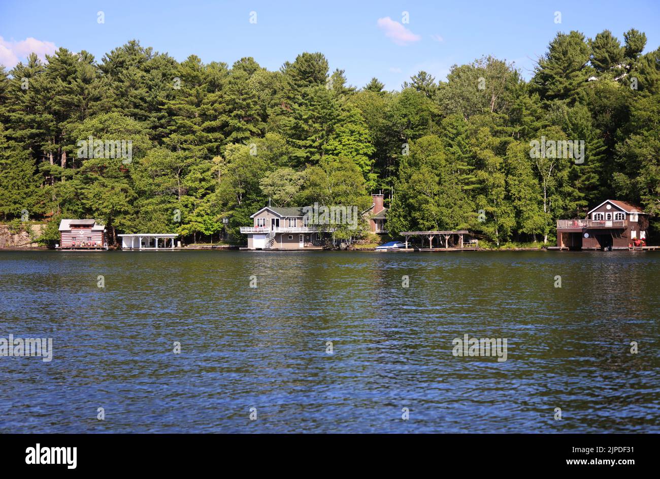 Port Carling Muskoka Lakes, Ontario Stock Photo - Alamy