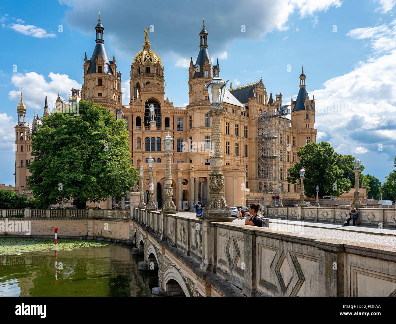 schwerin castle, schwerin castles Stock Photo - Alamy