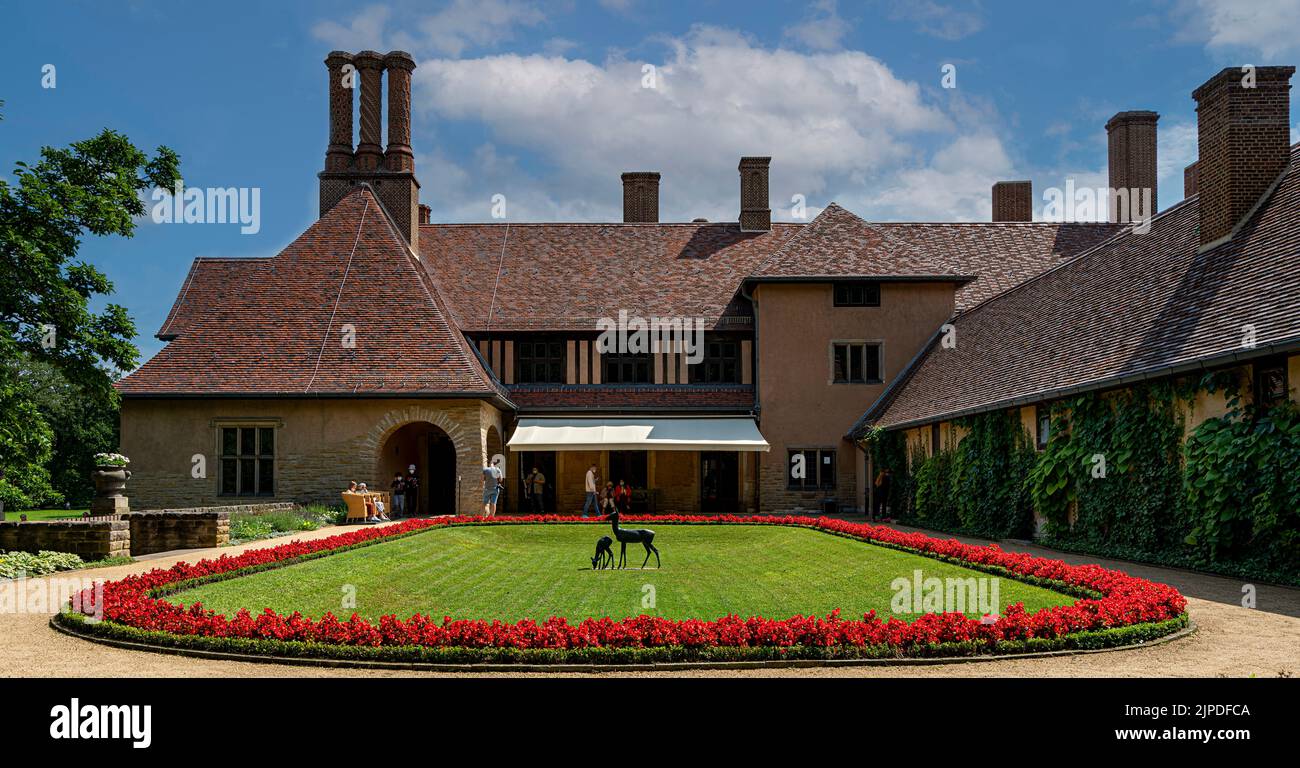 Schloss brandenburg cecilienhof germany potsdam hi-res stock ...