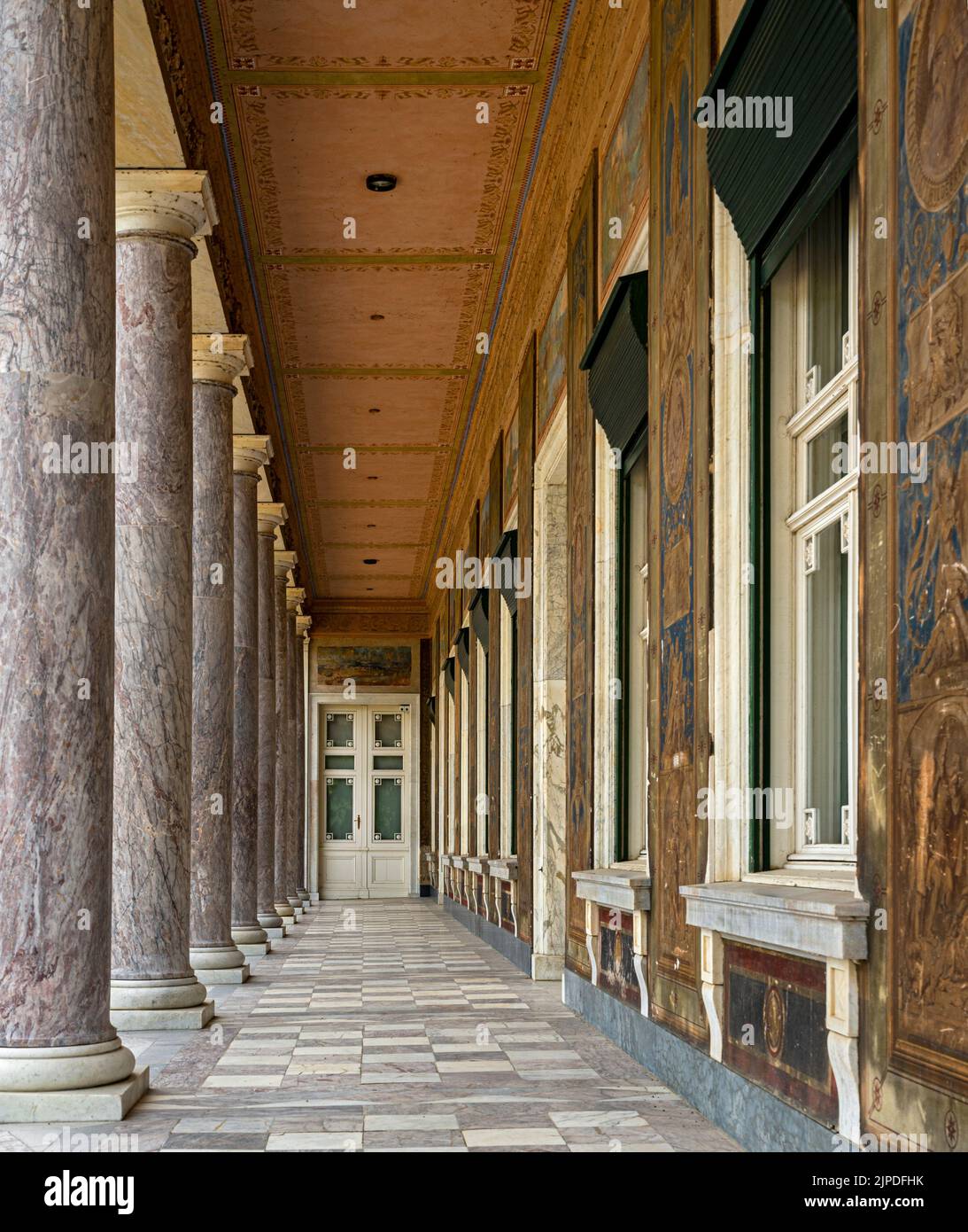 neo classical architecture, marble palace, marmorkolonnade, neo ...