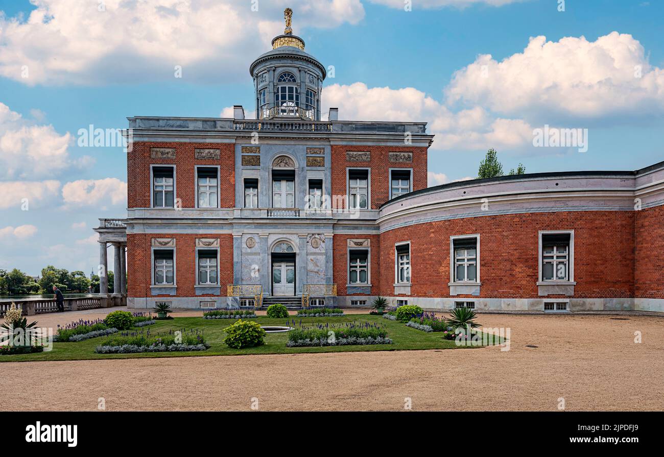 marble palace, New Garden Stock Photo - Alamy
