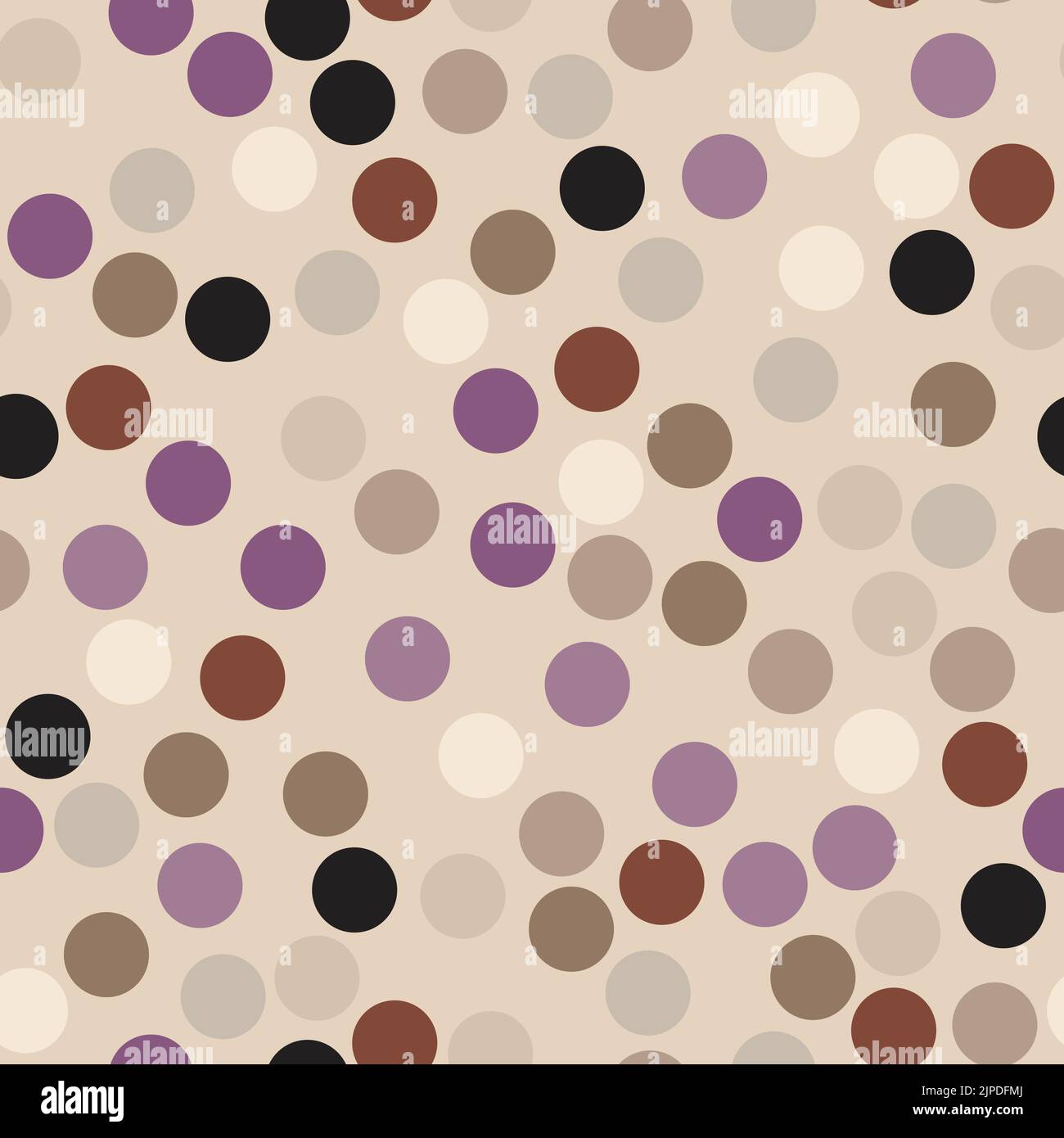 Circle color seamless pattern vector background illustration decor ...