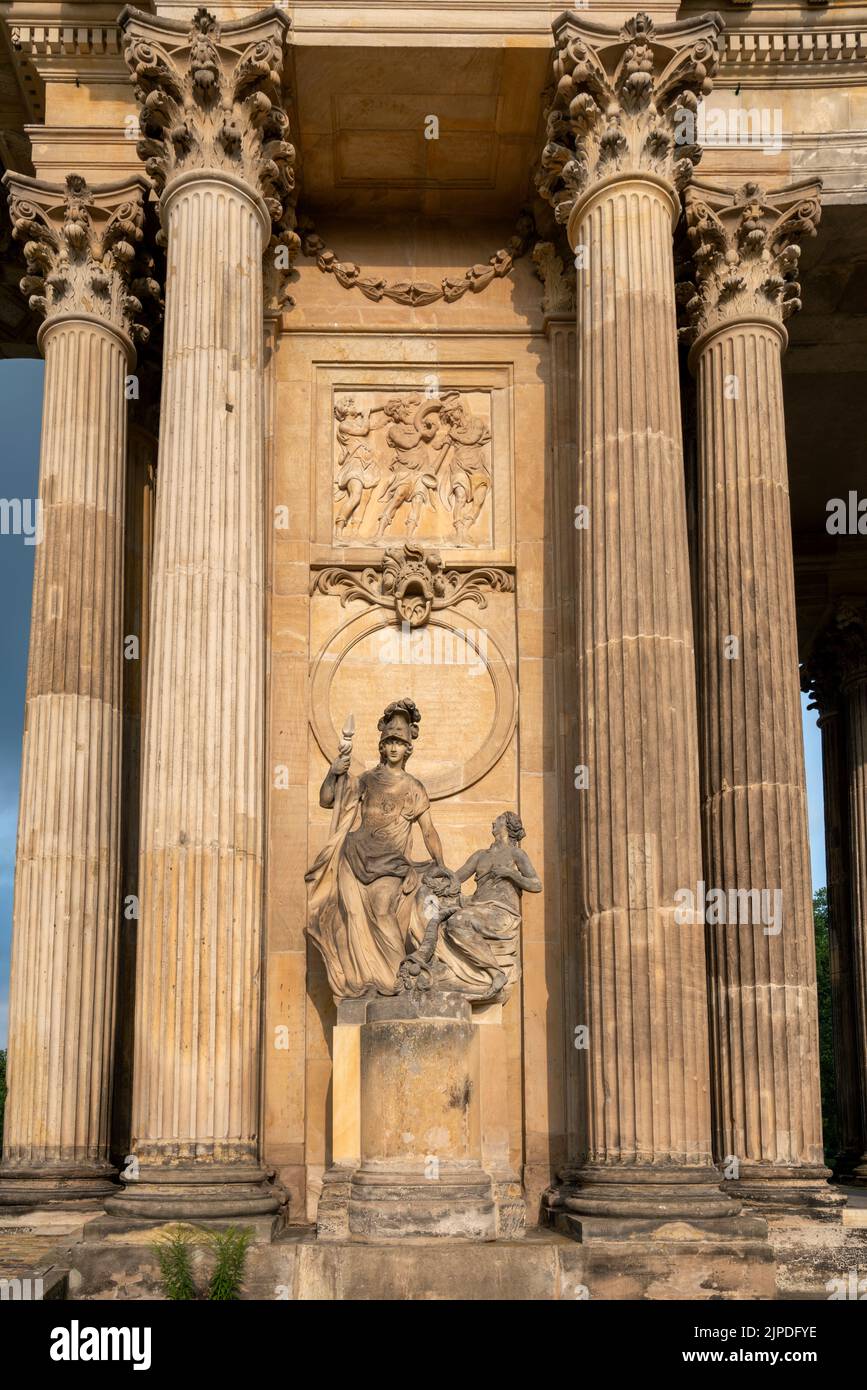 column, sculpture, common, park sanssouci, columns, pillar, pillars ...