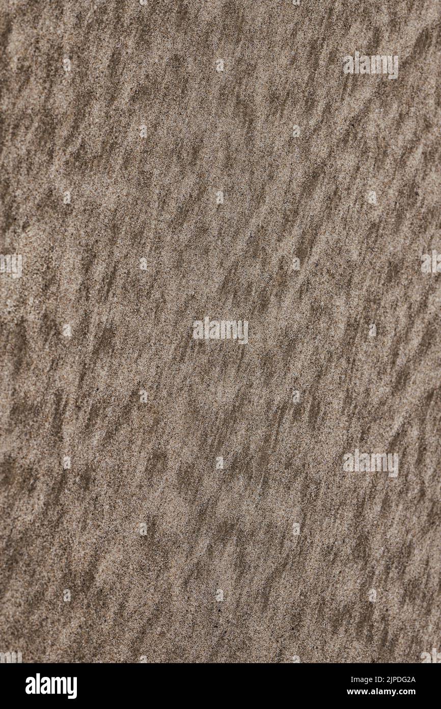 natural sand pattern on the beach. Sand surface with pattern, sand ...
