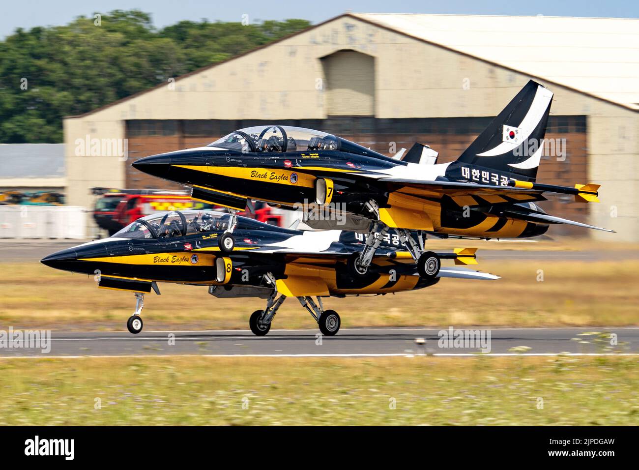 RoKAF Black Eagles Stock Photo - Alamy