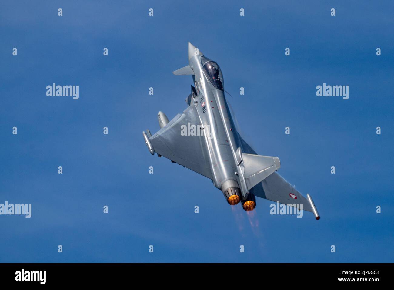 Austrian Air Force Eurofighter Stock Photo - Alamy