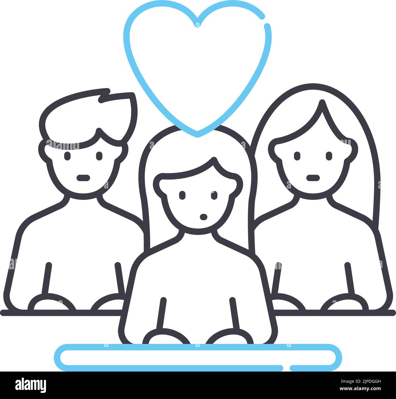 Relationship icon hi-res stock photography and images - Alamy