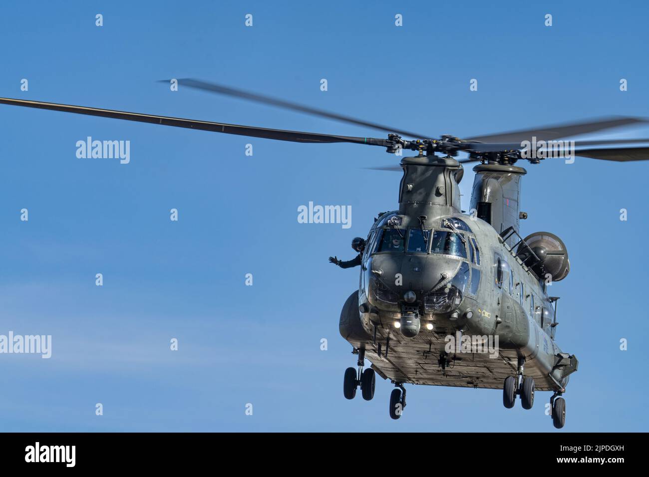 RAF Chinook Display Stock Photo - Alamy