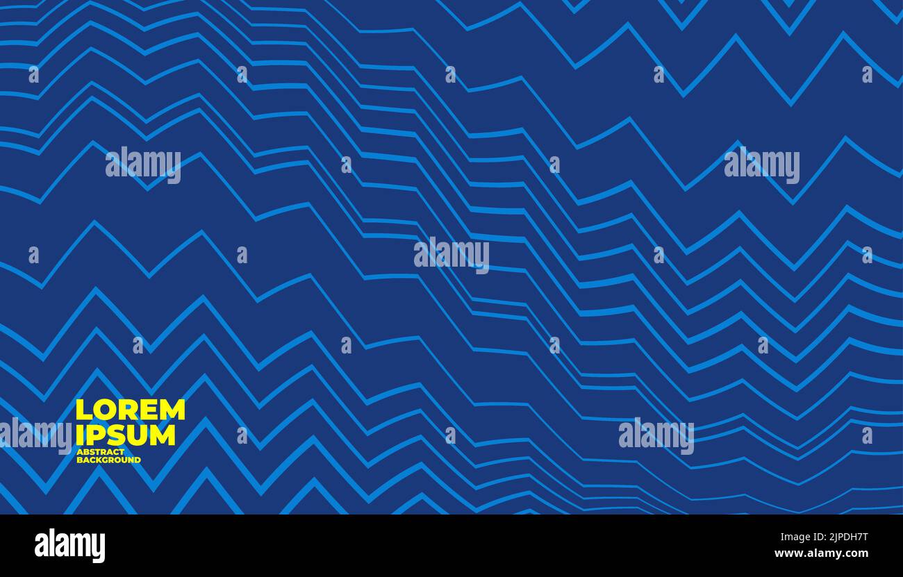 Abstract blue wave background with space for text and message Stock ...