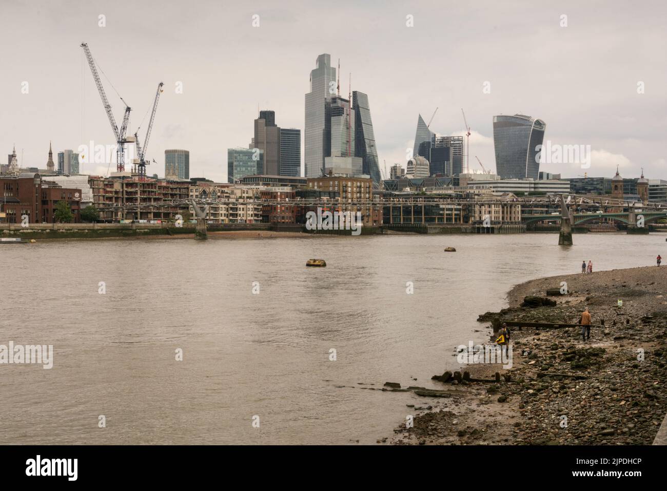 The City of London skyline and Central Business District as seen from ...