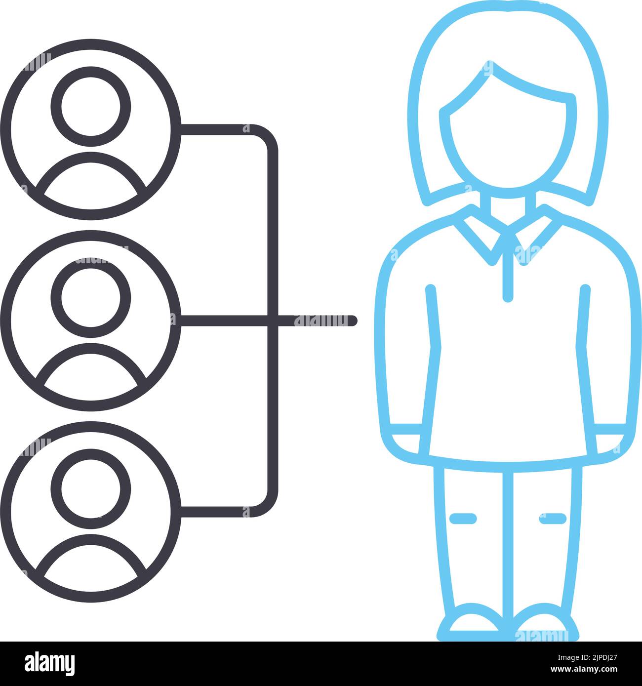 Customer referral icon Stock Vector Images - Alamy