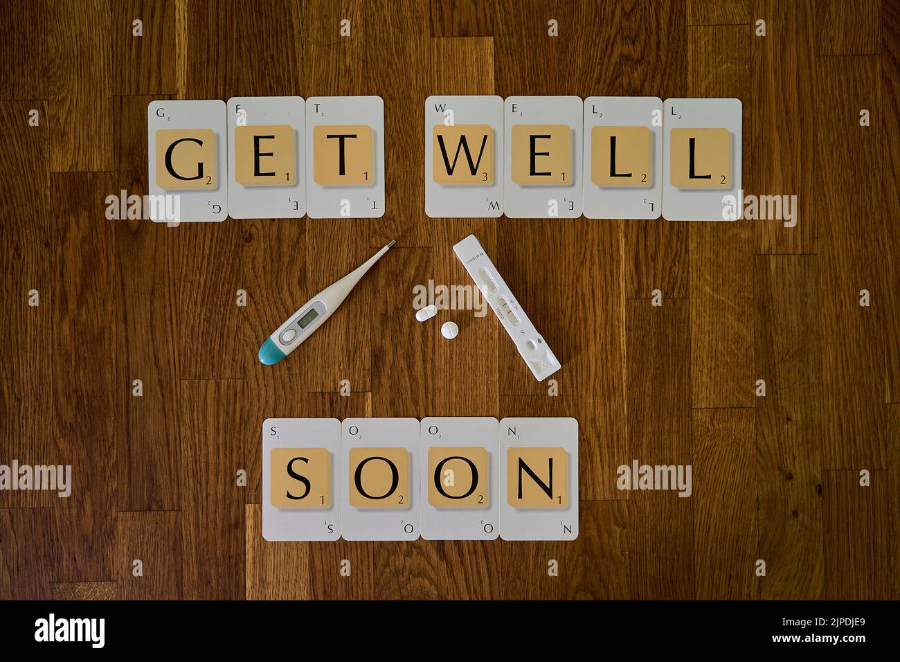 positive corona swipe test showing two bars for Covid 19 infection ...