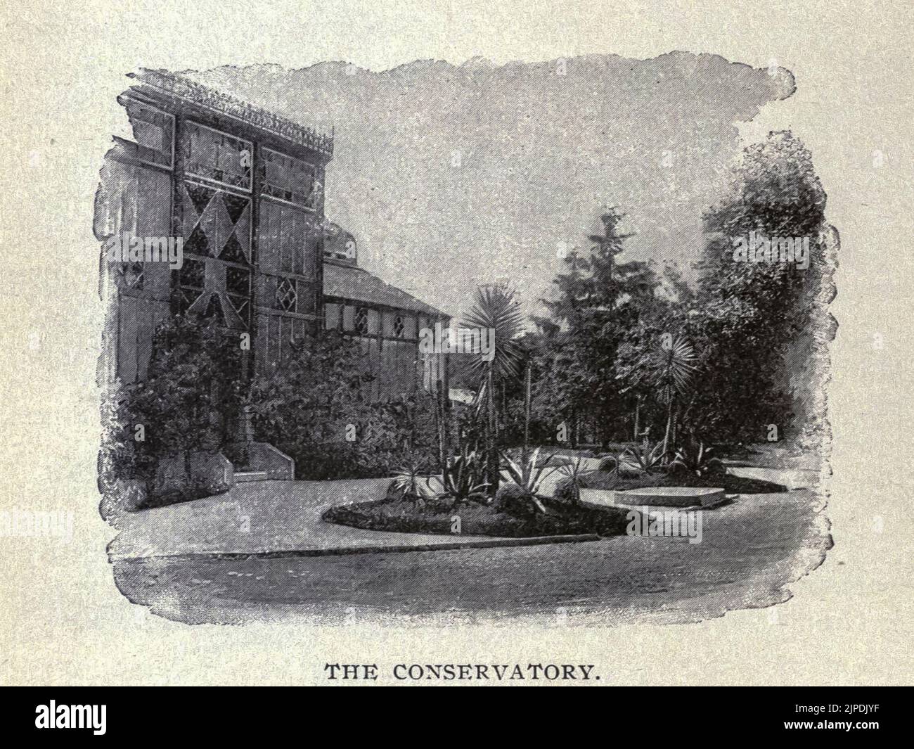 THE CONSERVATORY from the guide book ' Picturesque Chicago and guide to ...