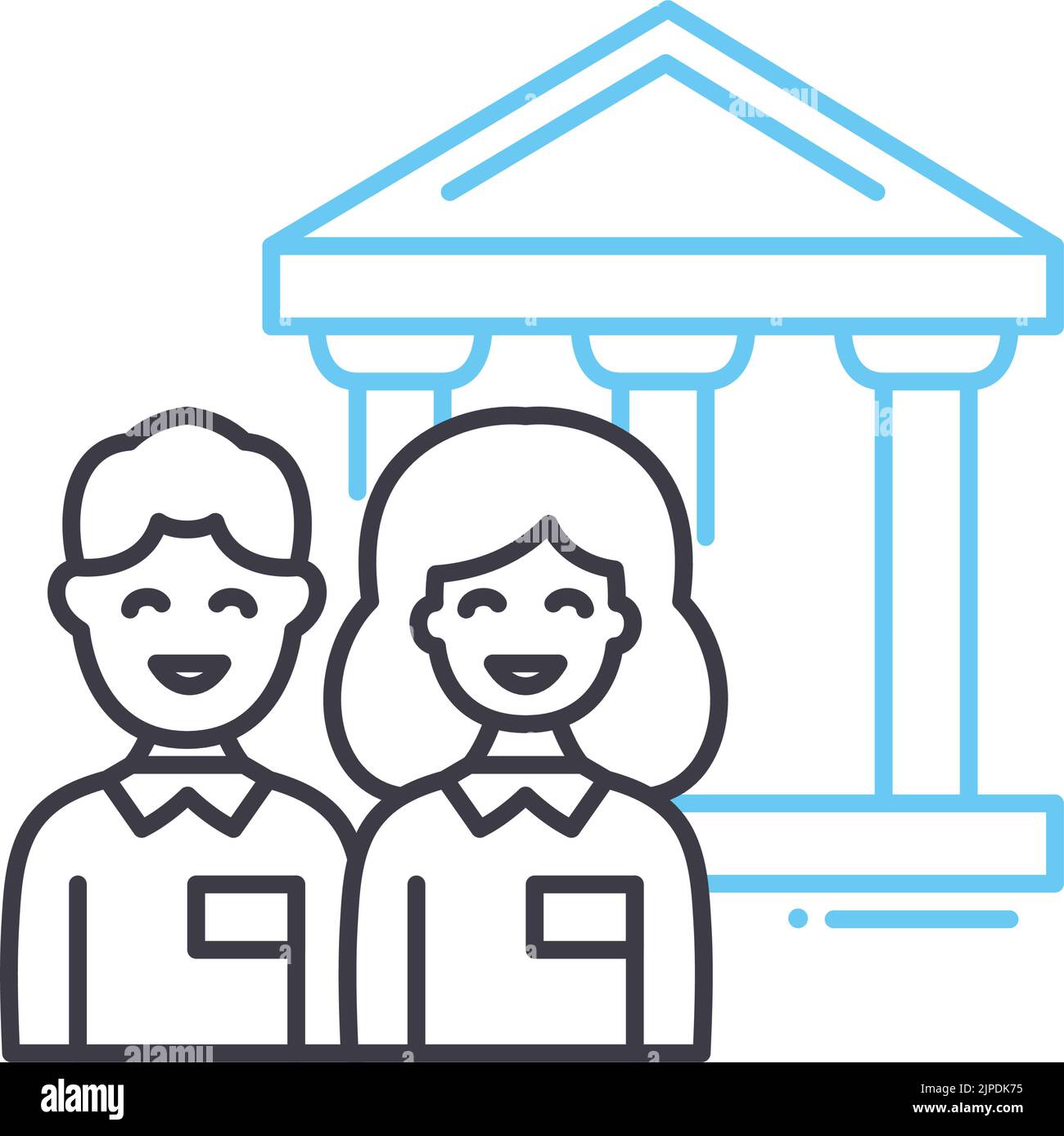 Gallery vase icon outline Cut Out Stock Images & Pictures - Alamy