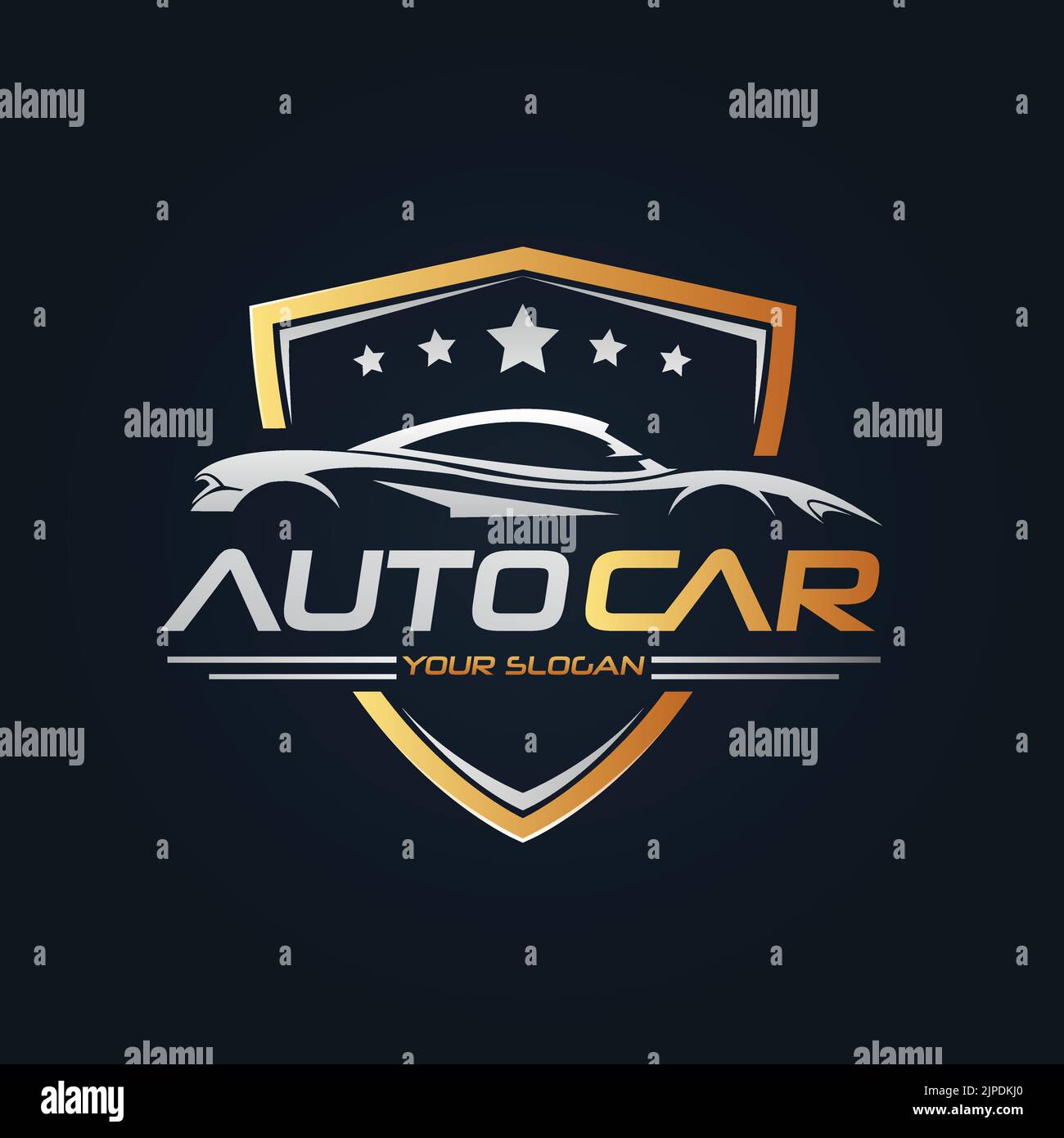 Car Garage Premium Concept Logo Design Stock Vector Image & Art - Alamy