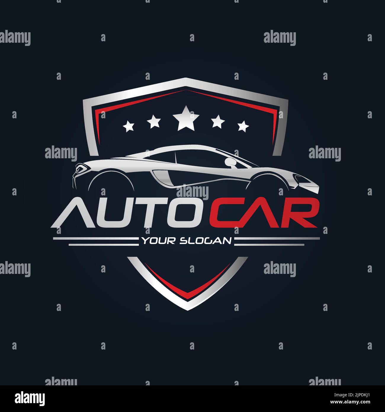 Car Garage Premium Concept Logo Design Stock Vector Image & Art - Alamy
