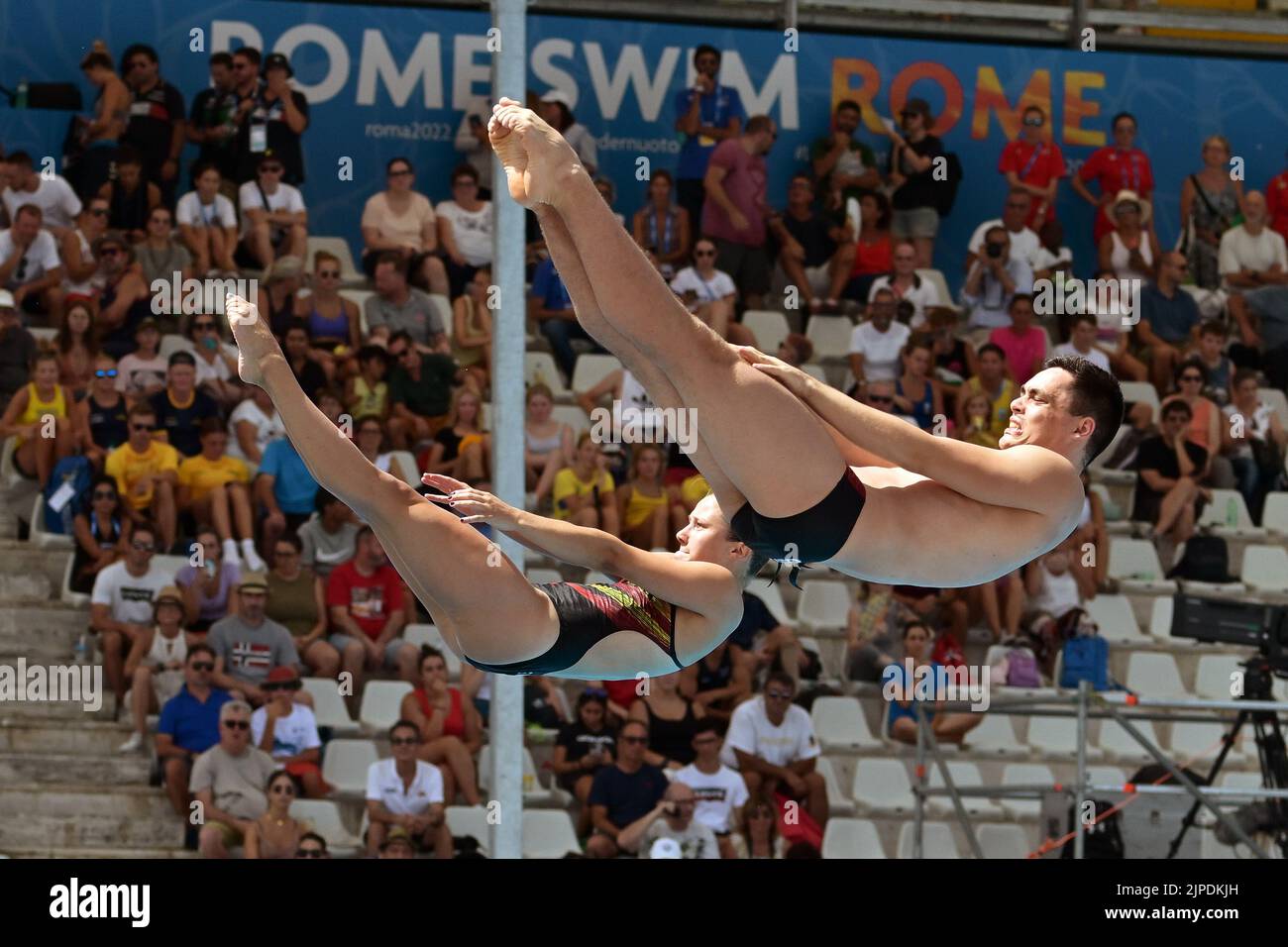 Rome, Italy. 17th Aug, 2022. Rome, August 17, 2022 European Swimming ...