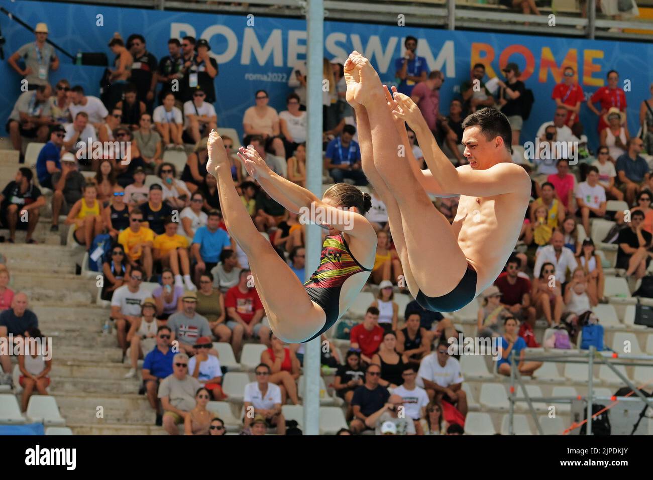 Rome, Italy. 17th Aug, 2022. Rome, August 17, 2022 European Swimming ...