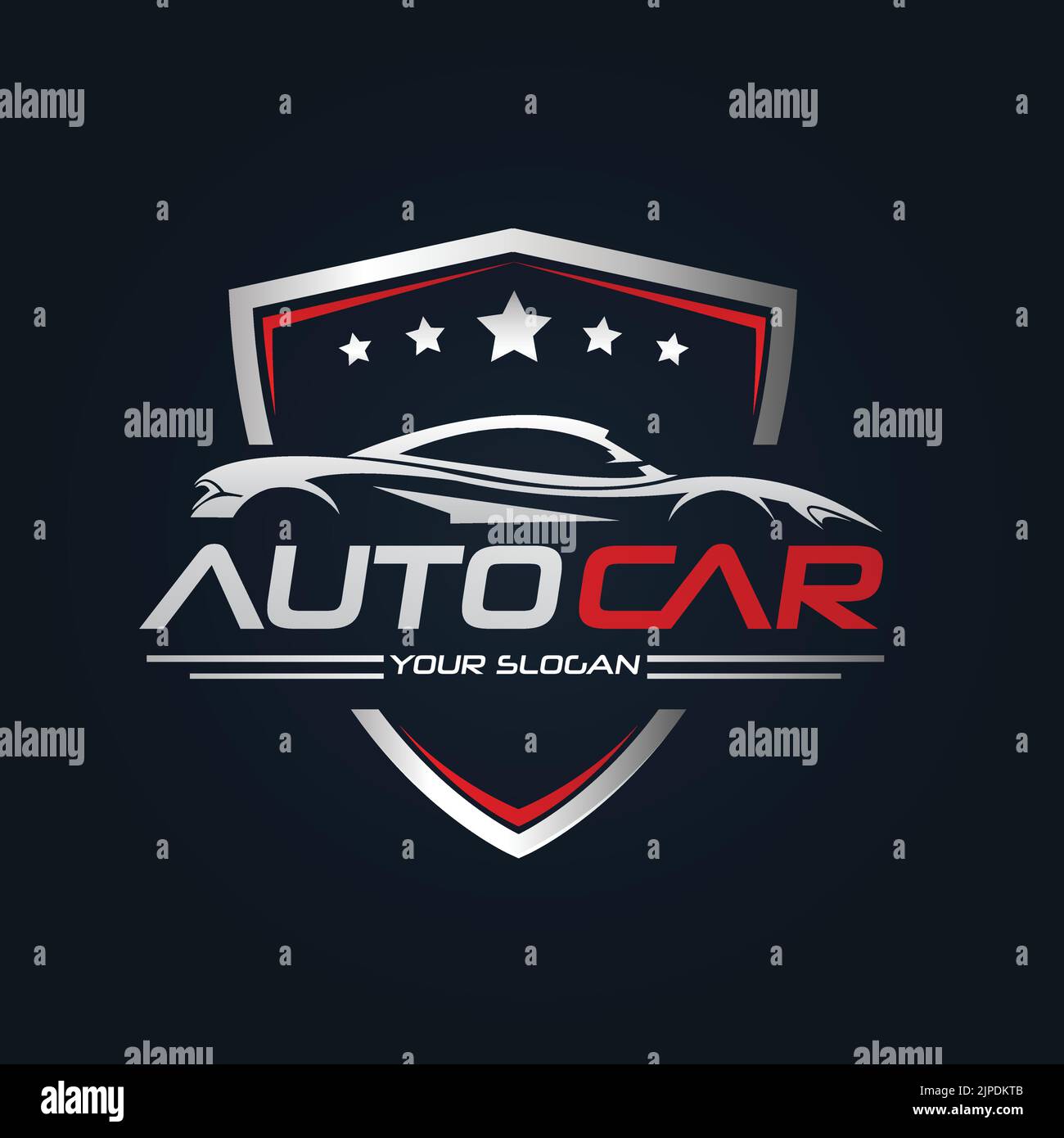 Car Garage Premium Concept Logo Design Stock Vector Image & Art - Alamy