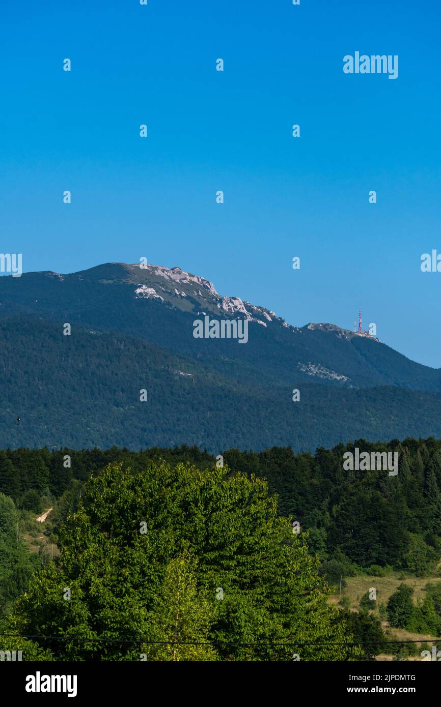 Military post on peak hi-res stock photography and images - Alamy