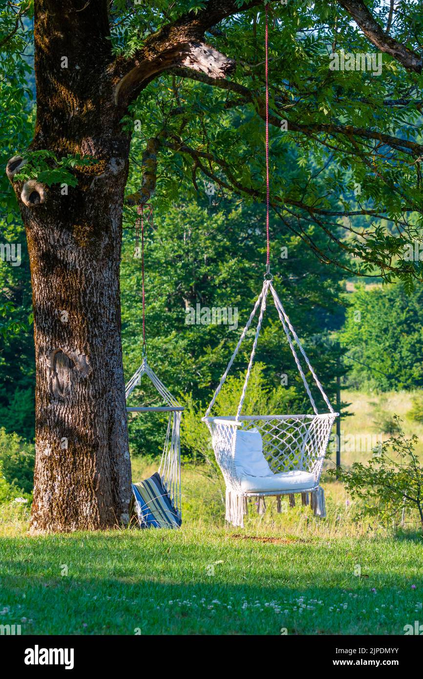 Rope chair hi-res stock photography and images - Alamy