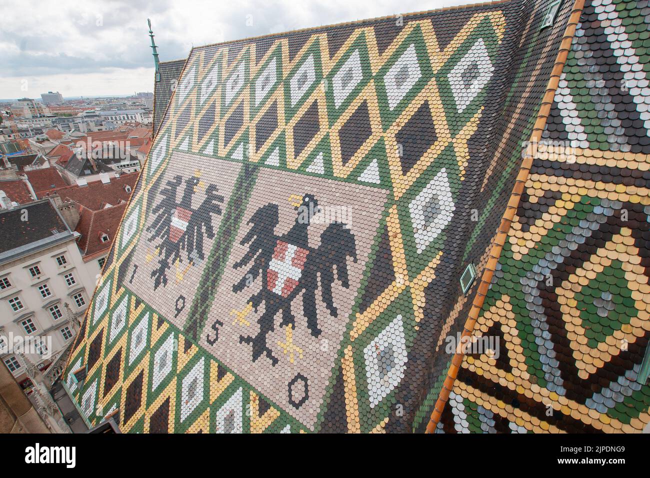 vienna, austria, stephansdom, coat of arms, viennas, austrias ...