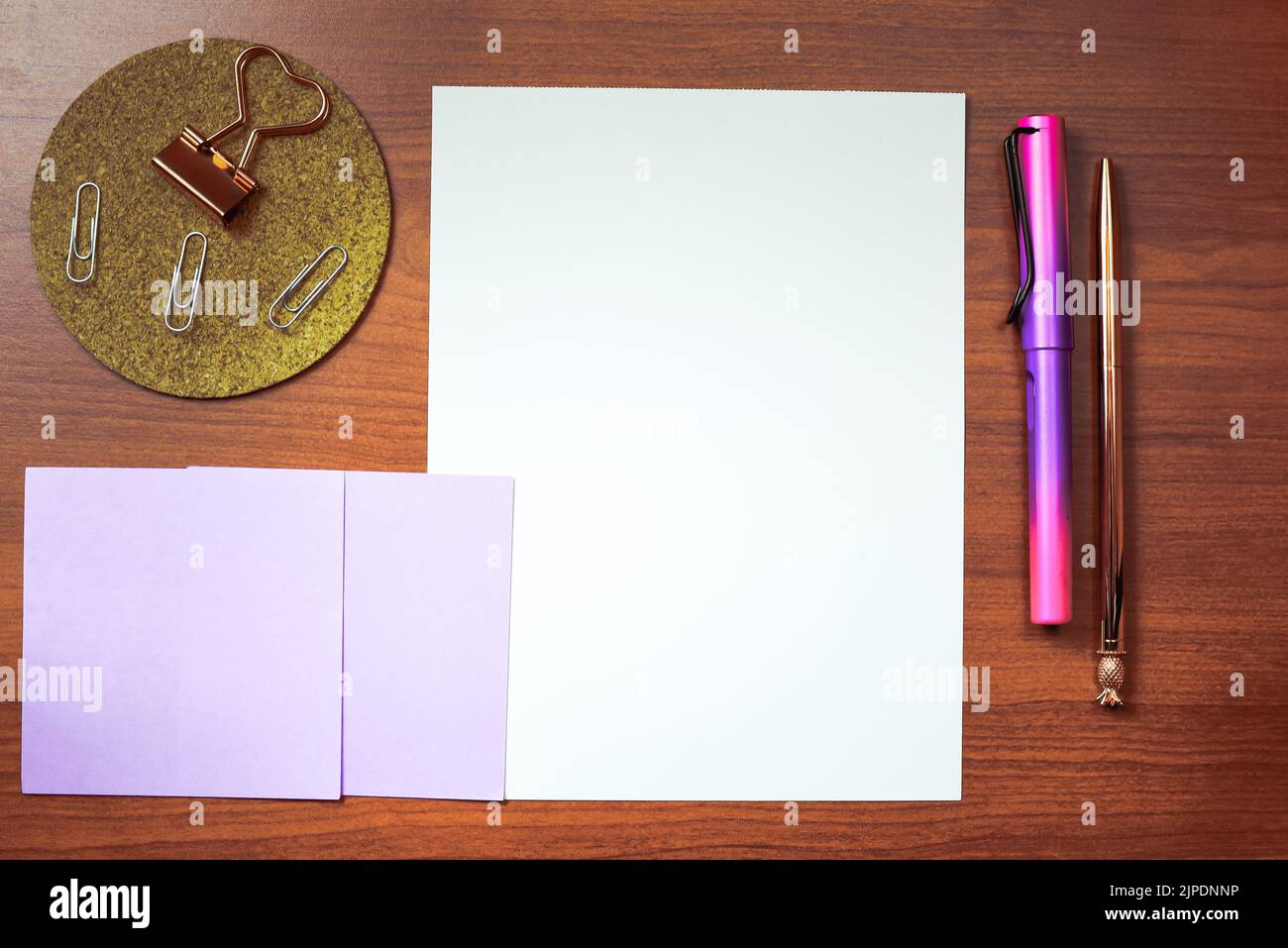 Multiple Assorted Collection Office Stationery Photo With Pens Pencils ...