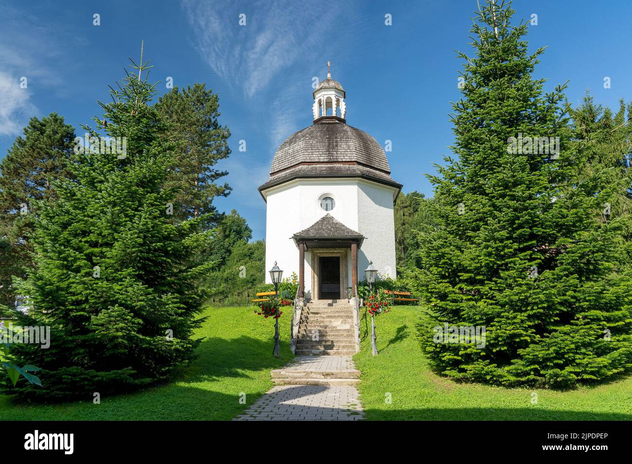 Austria oberndorf chapel hi-res stock photography and images - Alamy