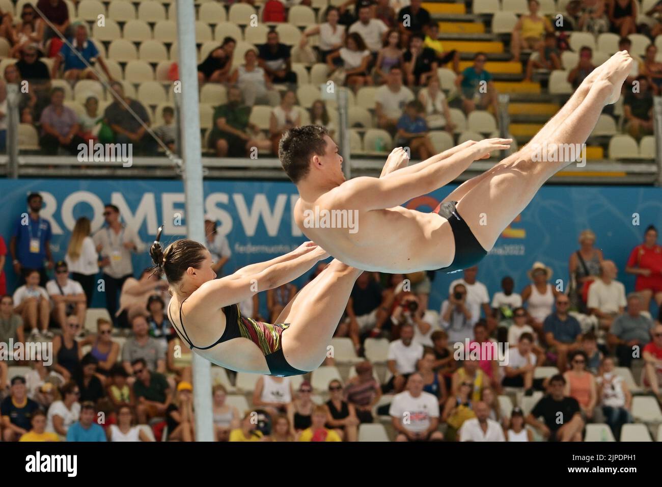 Rome, Italy. 17th Aug, 2022. Rome, August 17, 2022 European Swimming ...