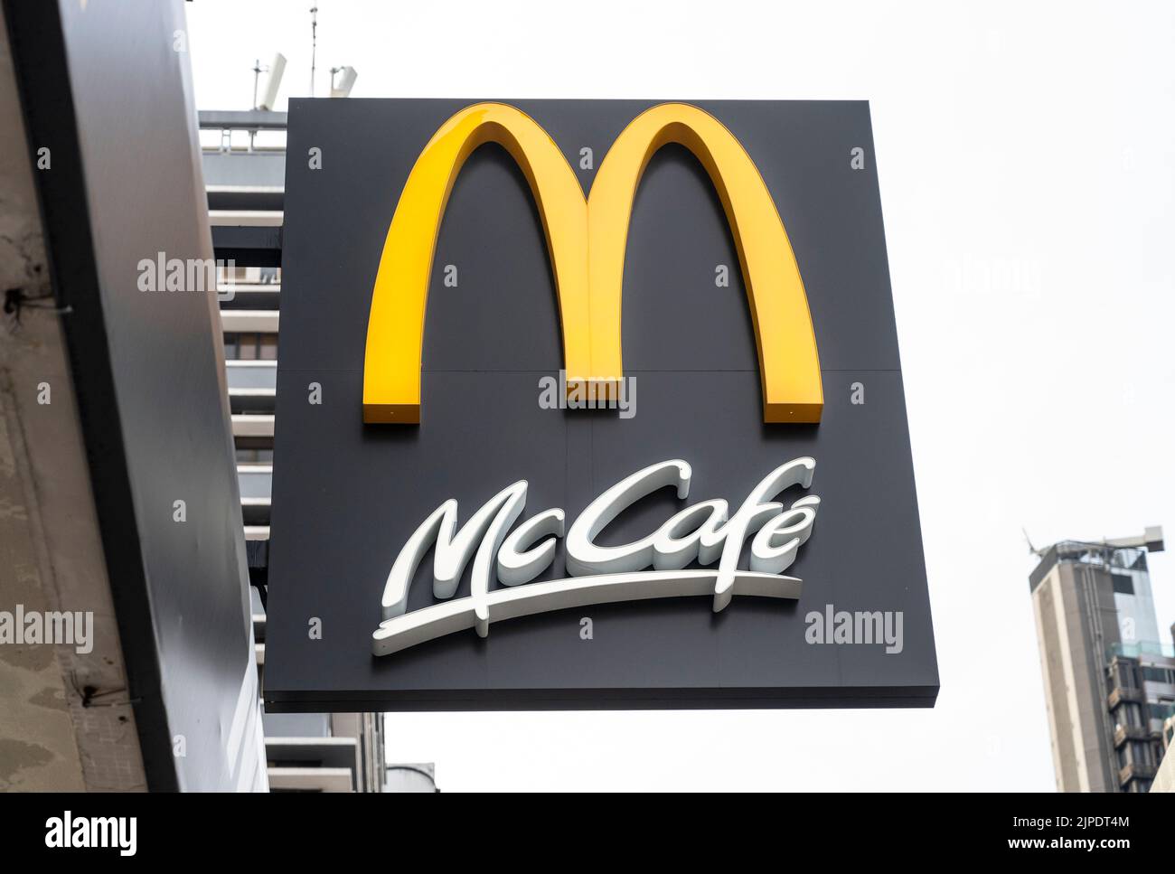 American multinational fast-food hamburger restaurant chain McDonald's ...